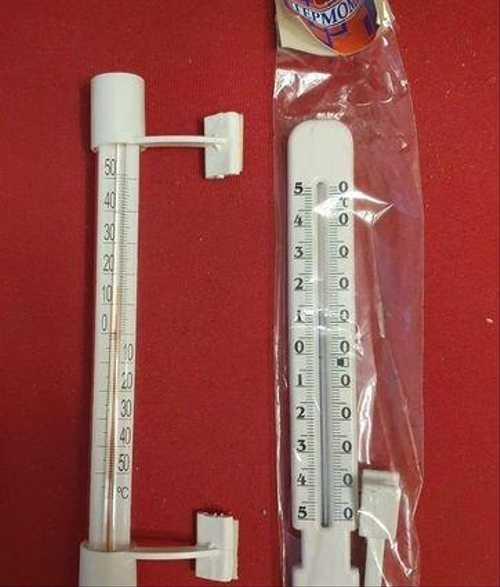 Термометр оконный на липучке