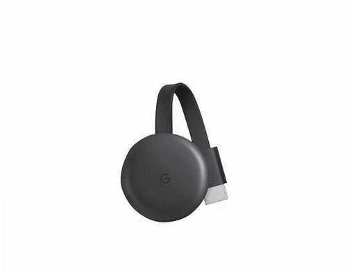 Медиаплеер Google Chromecast 2018 черный