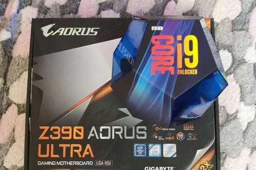 I9 9900k + z390 aorus ultra