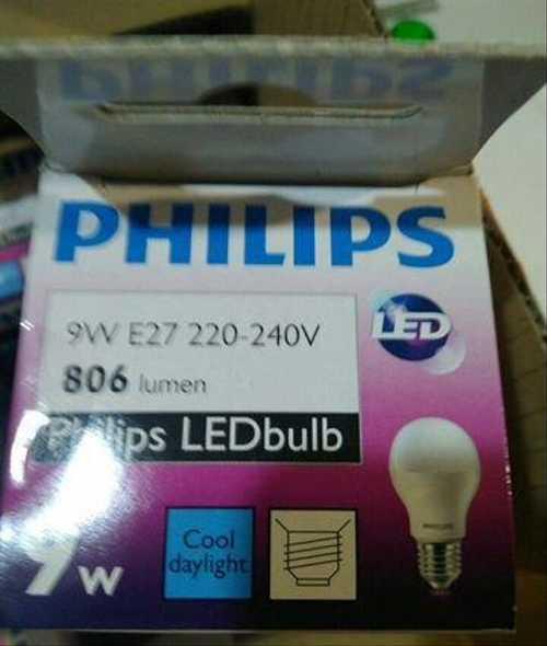 Светодиодная лампа philips