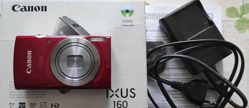 Фотоаппарат Canon Ixus 160 +сумочка