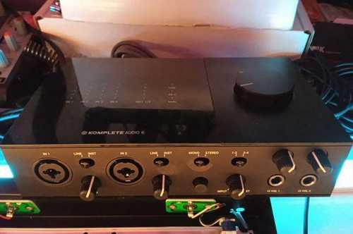 Native instruments komplete audio 6 mk2