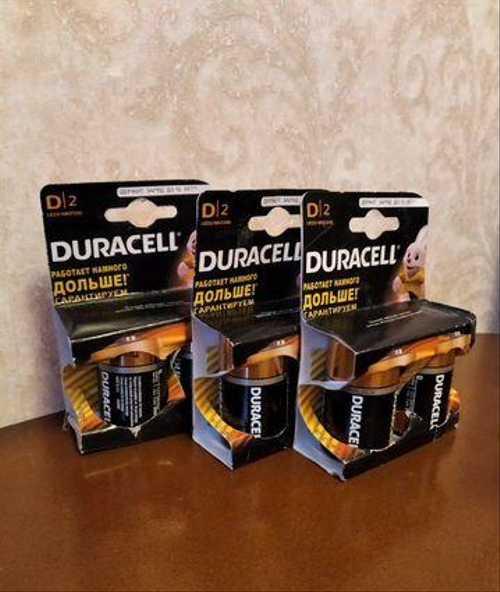 Батарейки Duracell (дюрасел) LR20