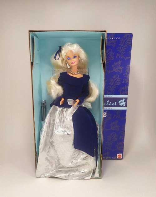 Winter Velvet Barbie 1995 avon
