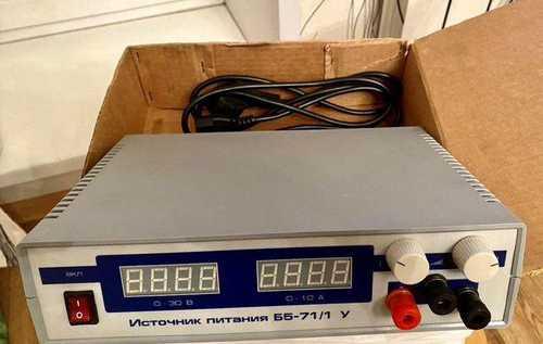Источник питания постоянного тока Б5-71/1У 10А 30В