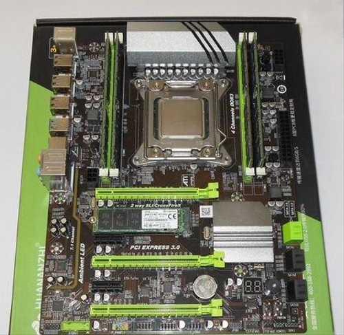 Комплект X79 LGA2011 + Intel Xeon + 16 Gb DDR3