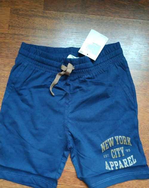 Шорты новые h&m (116 размер)