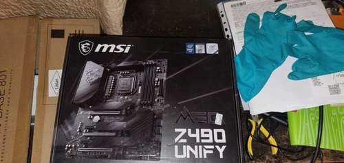 Материнская плата MSI MEG Z490 unify