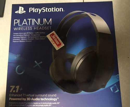 Беспроводные наушники Sony PlayStation 4 Platinum