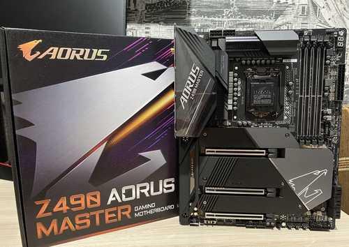 Материнская плата Gigabyte Aorus Z490 Master