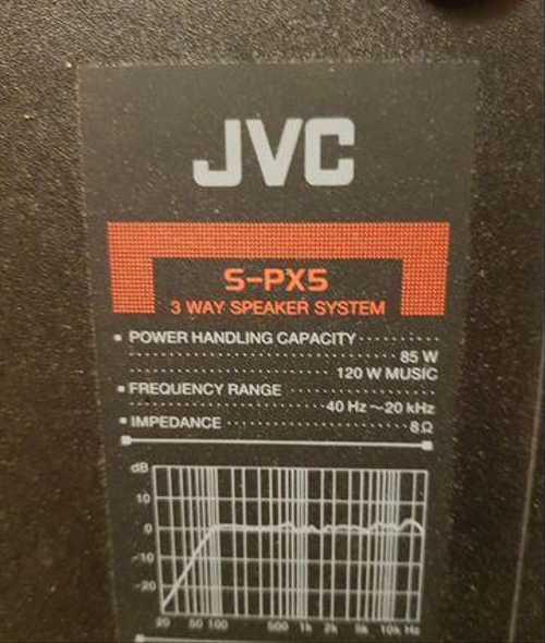 Акустика Jvc S-PX5 BE Бельгия (одна штука)