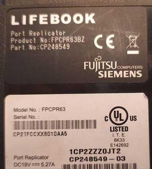 Port Replicator Fujitsu Siemens Lifebook