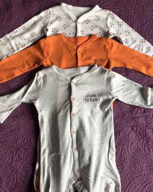 Комбинезоны слипы 86 mothercare artie