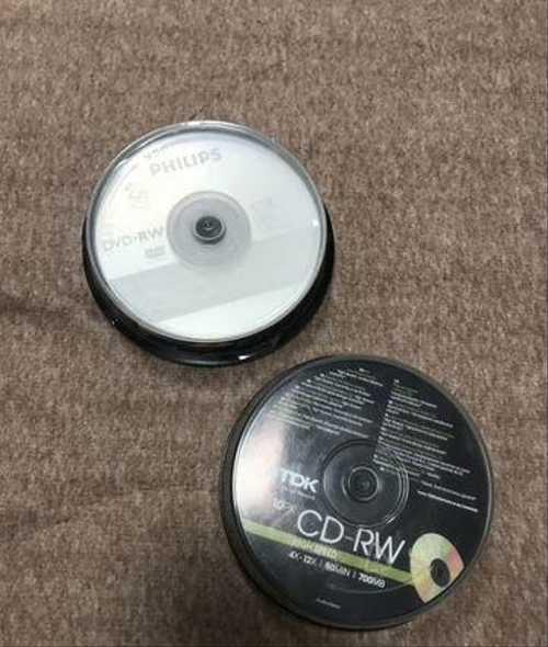 DVD-RW, CD-RW