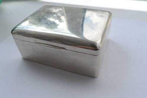 Серебряная шкатулка, ларец,серебро,Австрия