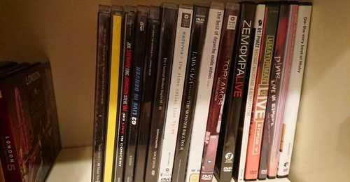 Музакальные DVD и CD диски из личной коллекции