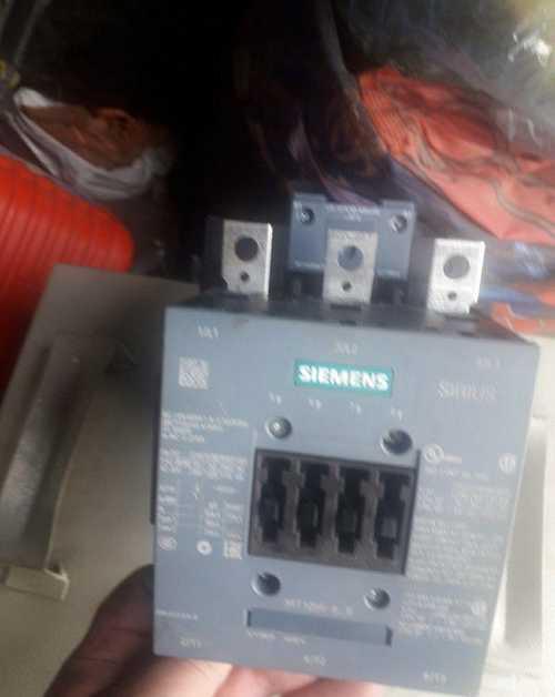 Контактор siemens sirius 3RT 1056-6.6