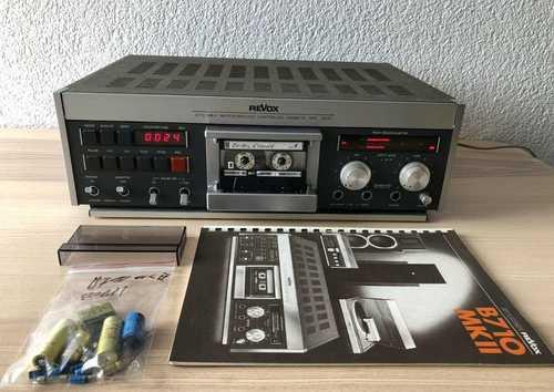 Кассетная дека магнитофон Revox B 710 MK II