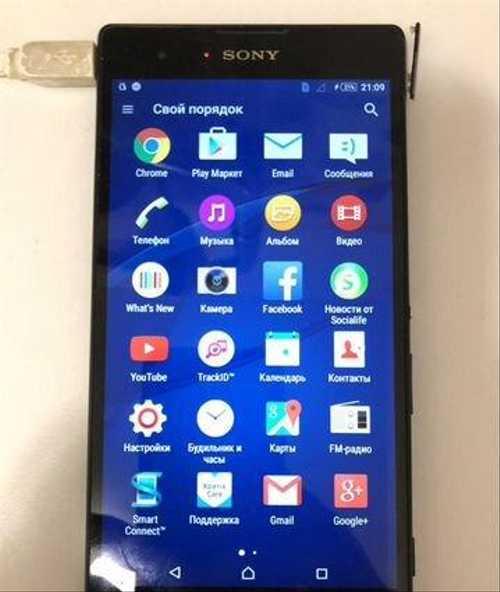 Телефон Sony Xperia T2