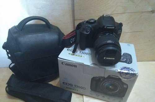 Фотоаппарат зеркальный Canon EOS 1300D (W)