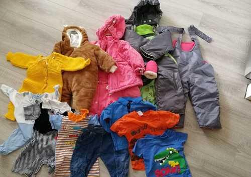 Одежда пакетом на мальчика 1 год
