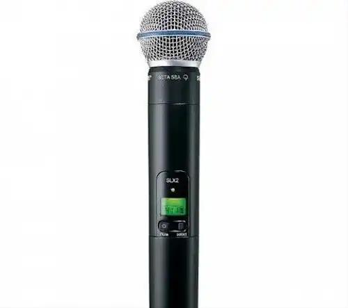 Микрофоны и радиосистемы Shure SLX2/beta58 L4E 638