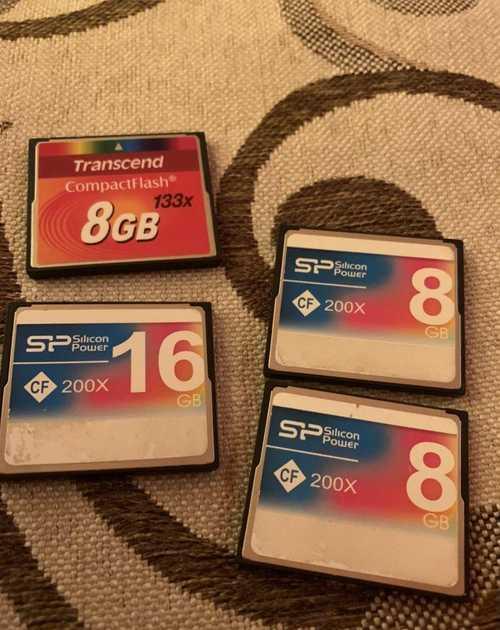 Карта памяти transcend compactflash