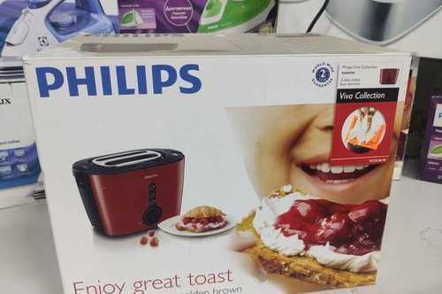 Тостер philips новый