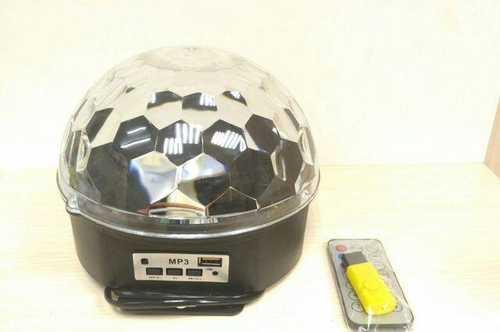 MP3 LED Magic ball light (Светящийся шар) + пульт