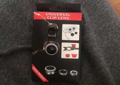Universal clip lens Фотолинзы для iPhone