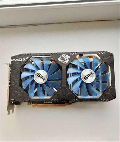 Видеокарта rx580 4gb HIS