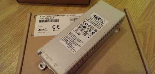 Axis T8120 15W midspan 1-port PoE инжектор мидспан