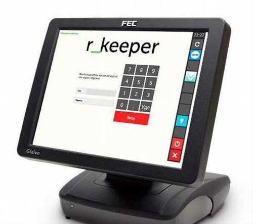 POS терминал Glaive с программой R-Keeper 7