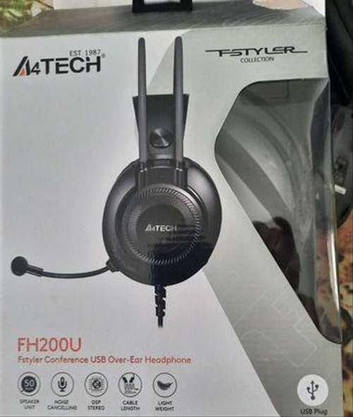 Наушники a4tech fstyler fh200u