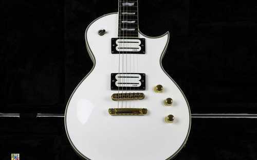 ESP LTD EC1000T Deluxe CTM Snow White Traditional