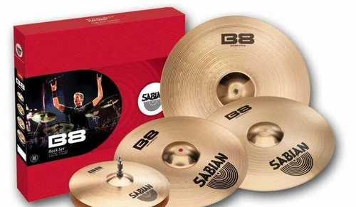 Sabian 45009-NB B8 Rock Set набор тарелок