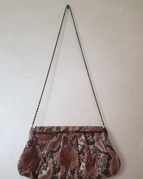 Клатч eleganzza (италия) на красивой цепочке