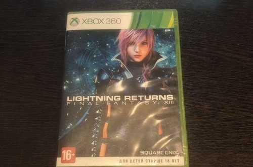 Диск с Final Fantasy 13 Lightning Returns для Xbox