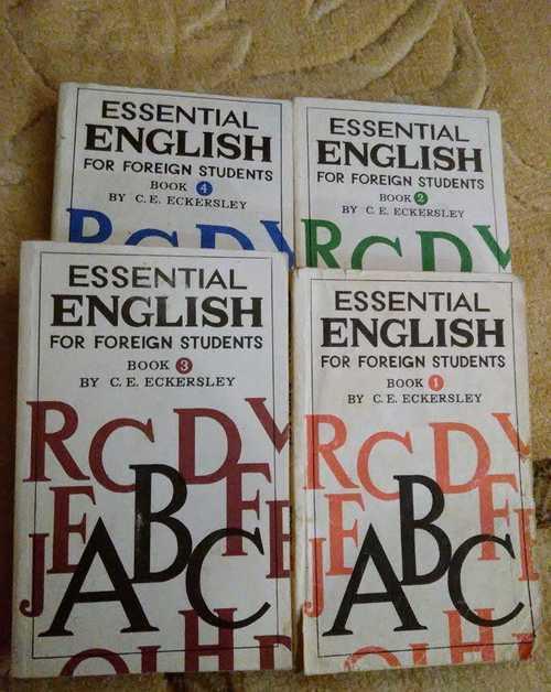 Учебник английского языка. Автор Э. Эккерсли 1993