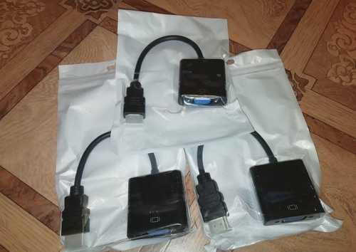Переходники из hdmi в VGA