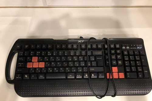 Игровая клавиатура a4 tech X7