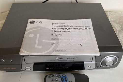 Видеомагнитофон стерео LG модель BH762W