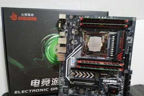 Комплект hsgm x99PM + Xeon 2695v3 + 64Gb DDR4