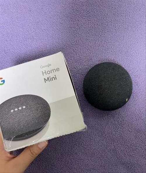 Колонка Google Home mini