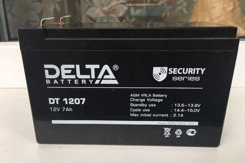 Аккумулятор Delta battery DT1207