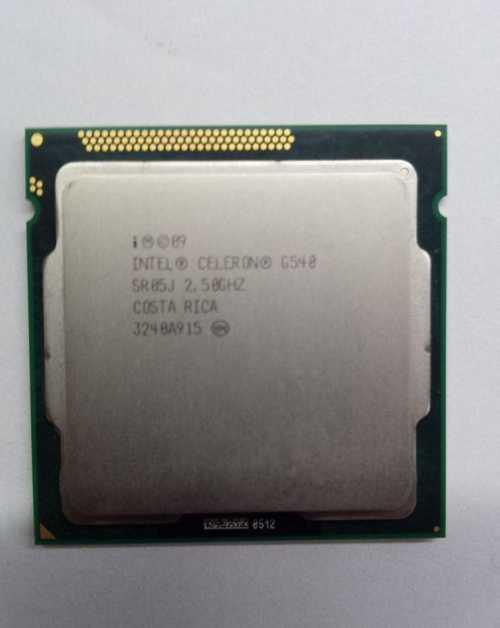 Процессор intel celeron G540