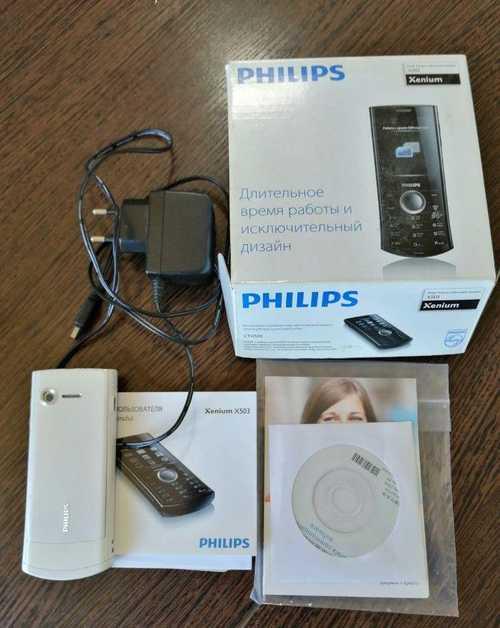 Philips x503 аккумулятор