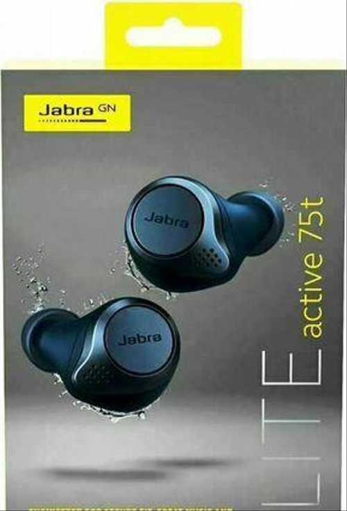 Беспроводные наушники jabra elite active 75t
