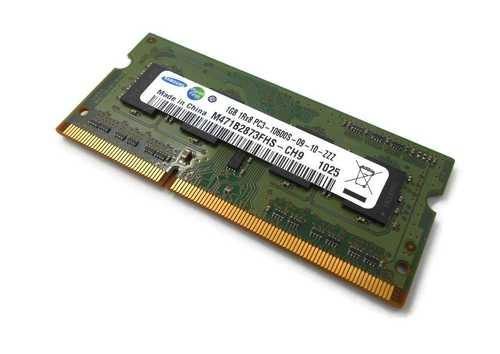 Озу Samsung DDR3-1333 1 Gb SO-dimm