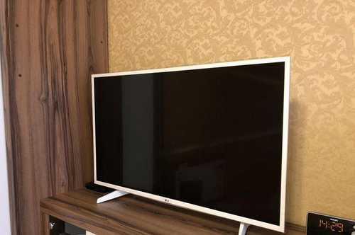 Белоснежный 4K Lg 49UH6507 Гигант 49" 126 См Smart